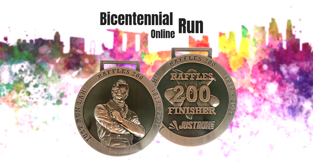 Raffles 200 Virtual Re-Run | Connect by JustRunLah!