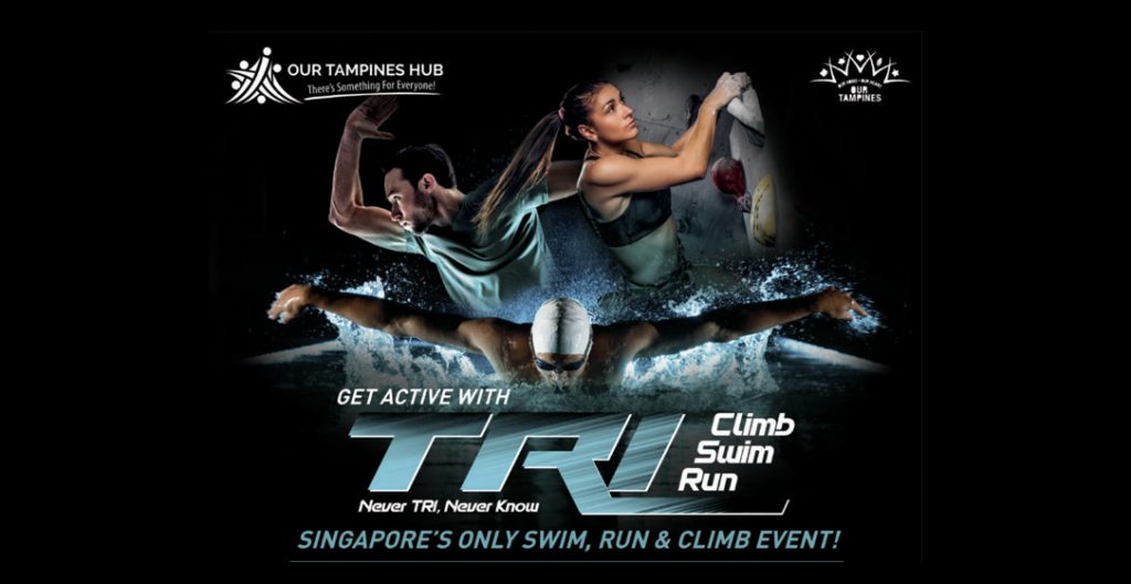 TRI 2019: Climb, Swim, Run | Connect by JustRunLah!