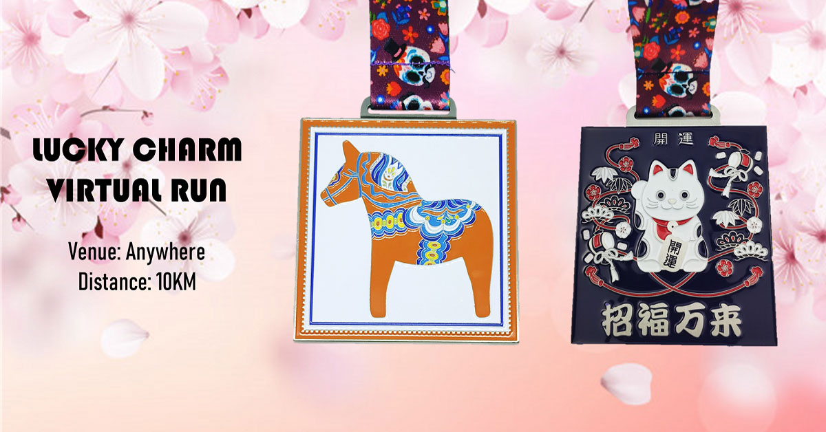 Lucky Charm Virtual Run | Connect by JustRunLah!