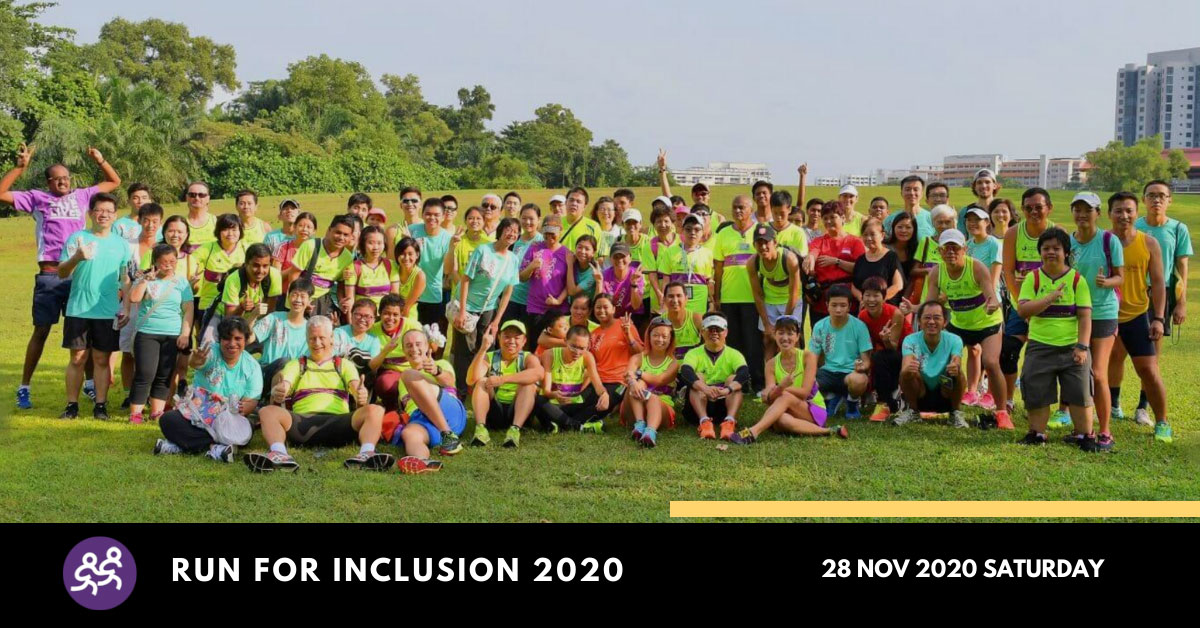Run For Inclusion 2020 | Connect by JustRunLah!