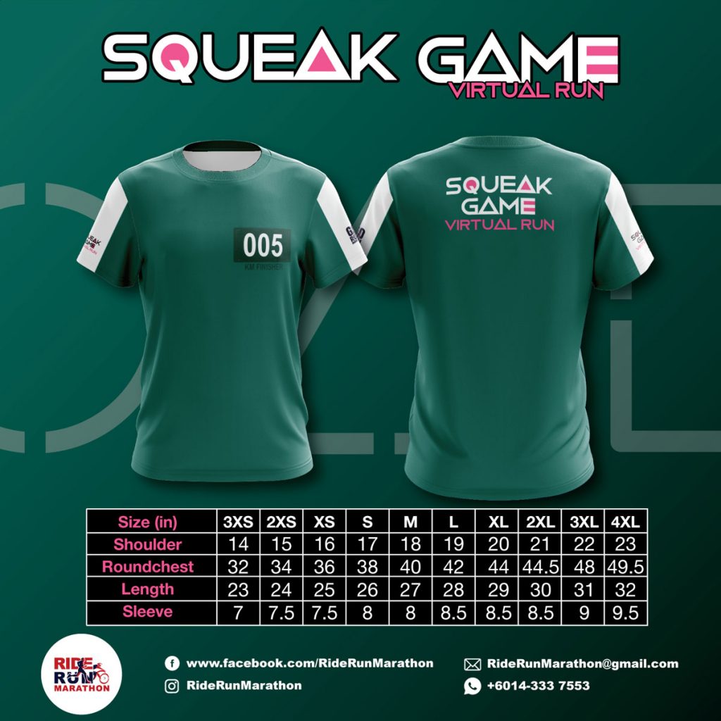 Squeak Game Virtual Run 2021 | Connect by JustRunLah!