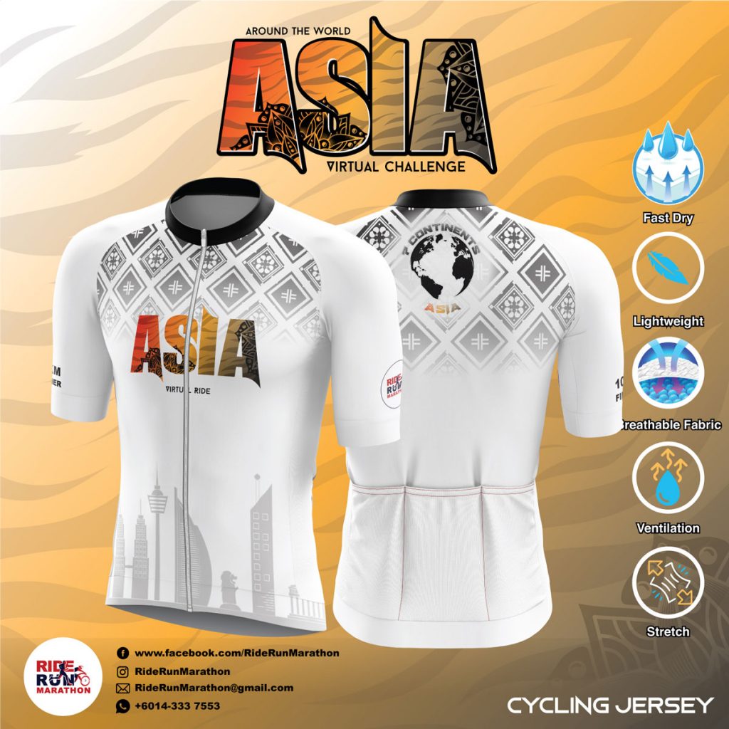Around The World ASIA Virtual Challenge | Connect by JustRunLah!