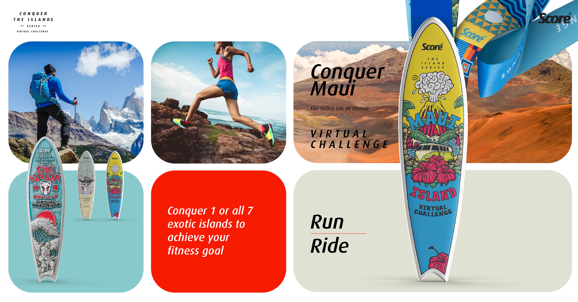 Conquer Maui Virtual Challenge – Run / Ride | Connect by JustRunLah!