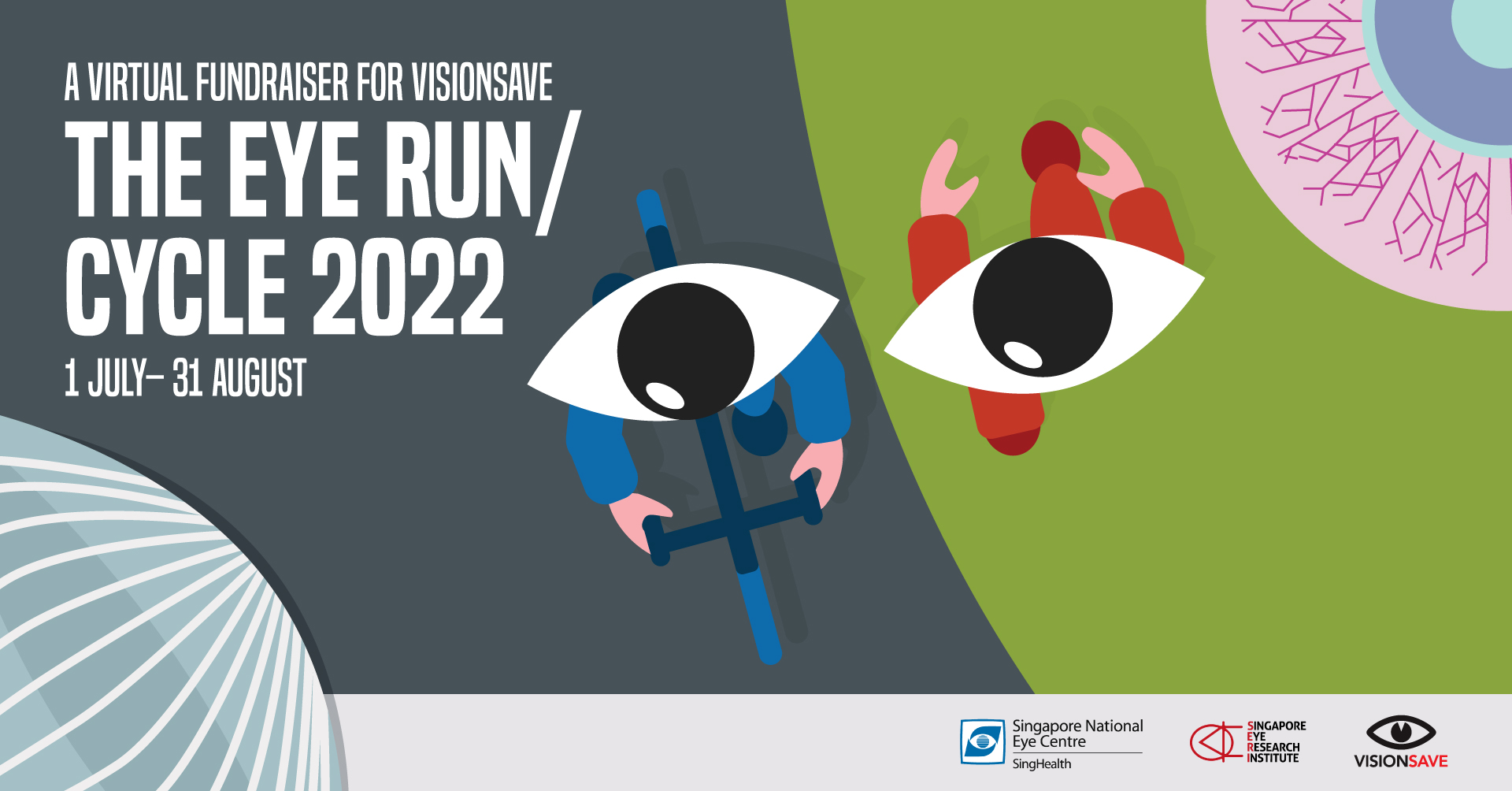 The Eye Run / Cycle 2022 – Virtual | Connect by JustRunLah!