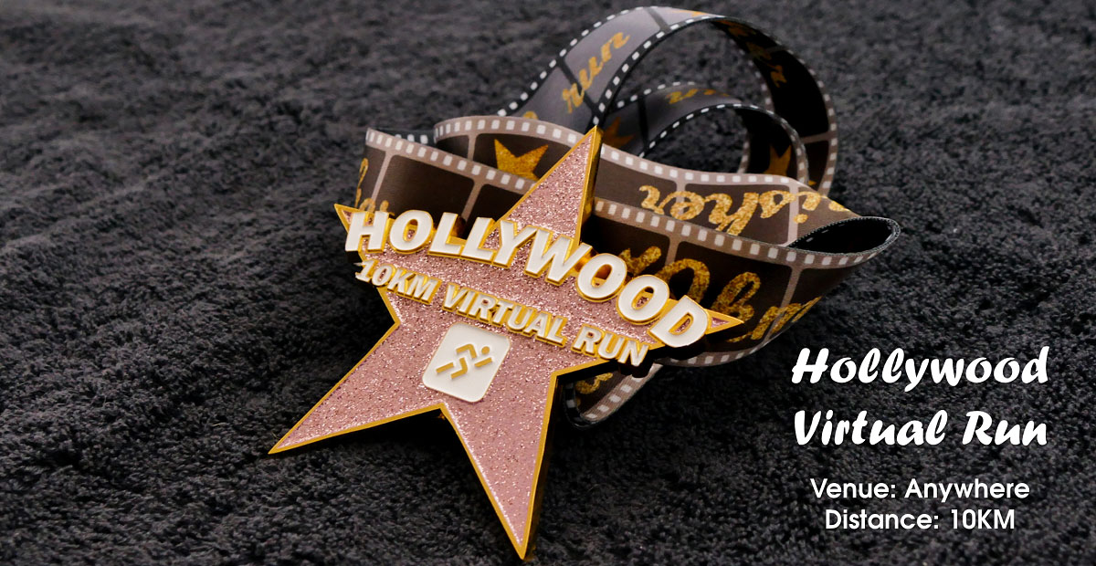 Hollywood Virtual Run | Connect by JustRunLah!