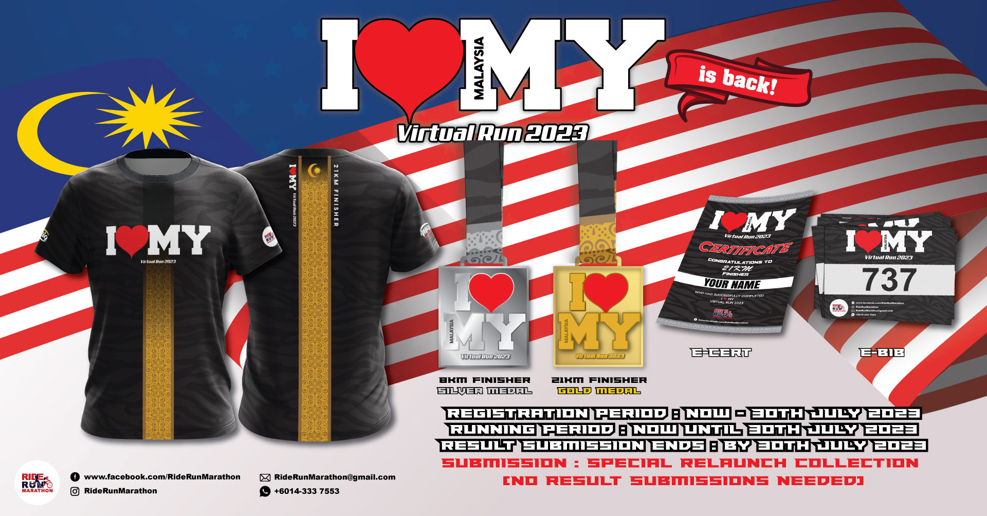 I Love MY Virtual Challenge | Connect by JustRunLah!