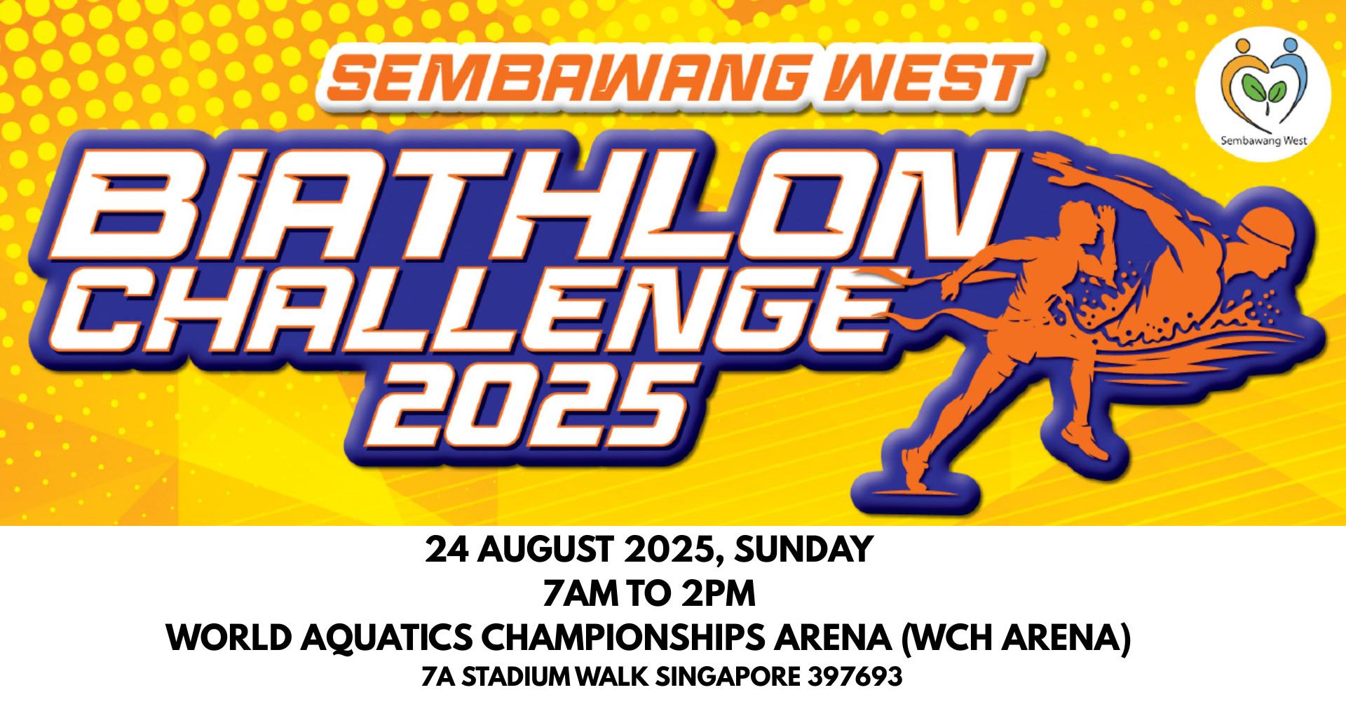 Sembawang West Biathlon Challenge 2025 | Connect by JustRunLah!