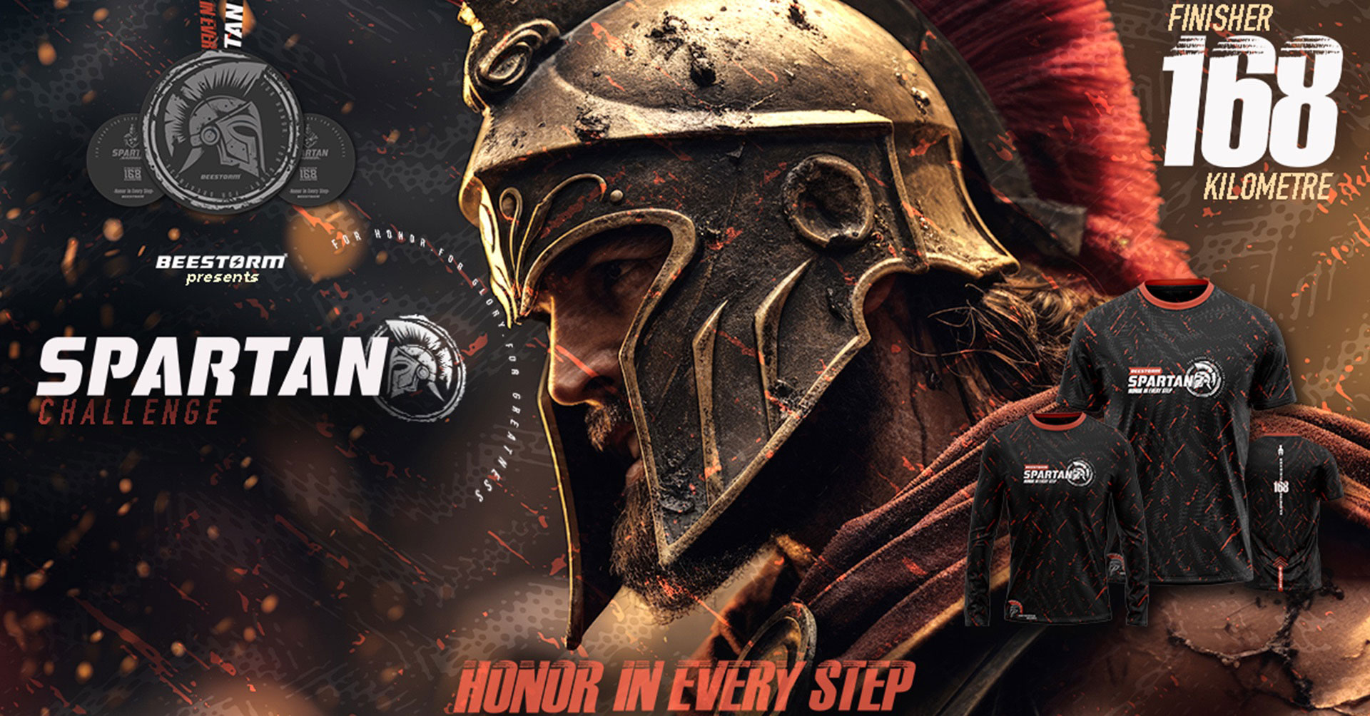 Spartan Virtual Challenge 2025 – Honor In Every Step 168K | Connect by ...